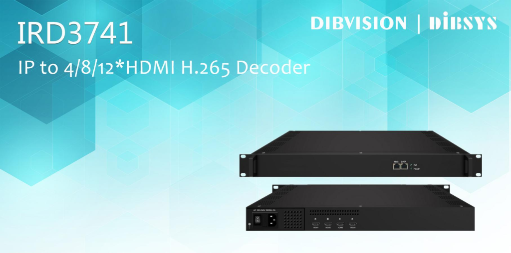 IRD3741 IP to HDMI H265 Decoder - Global Customer Service Center